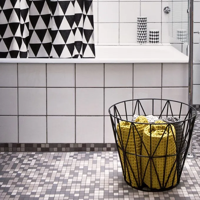 Wire Basket Korb schwarz von Ferm Living online kaufen bei NordicNest.de