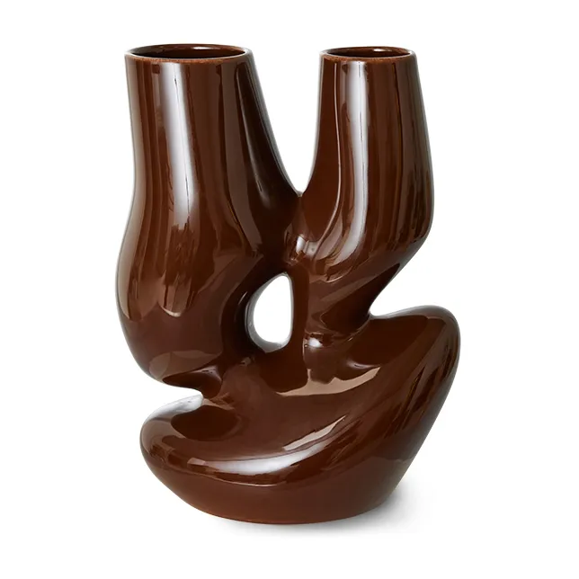 Ceramic organic Vase large 25cm | HKliving → NordicNest.de