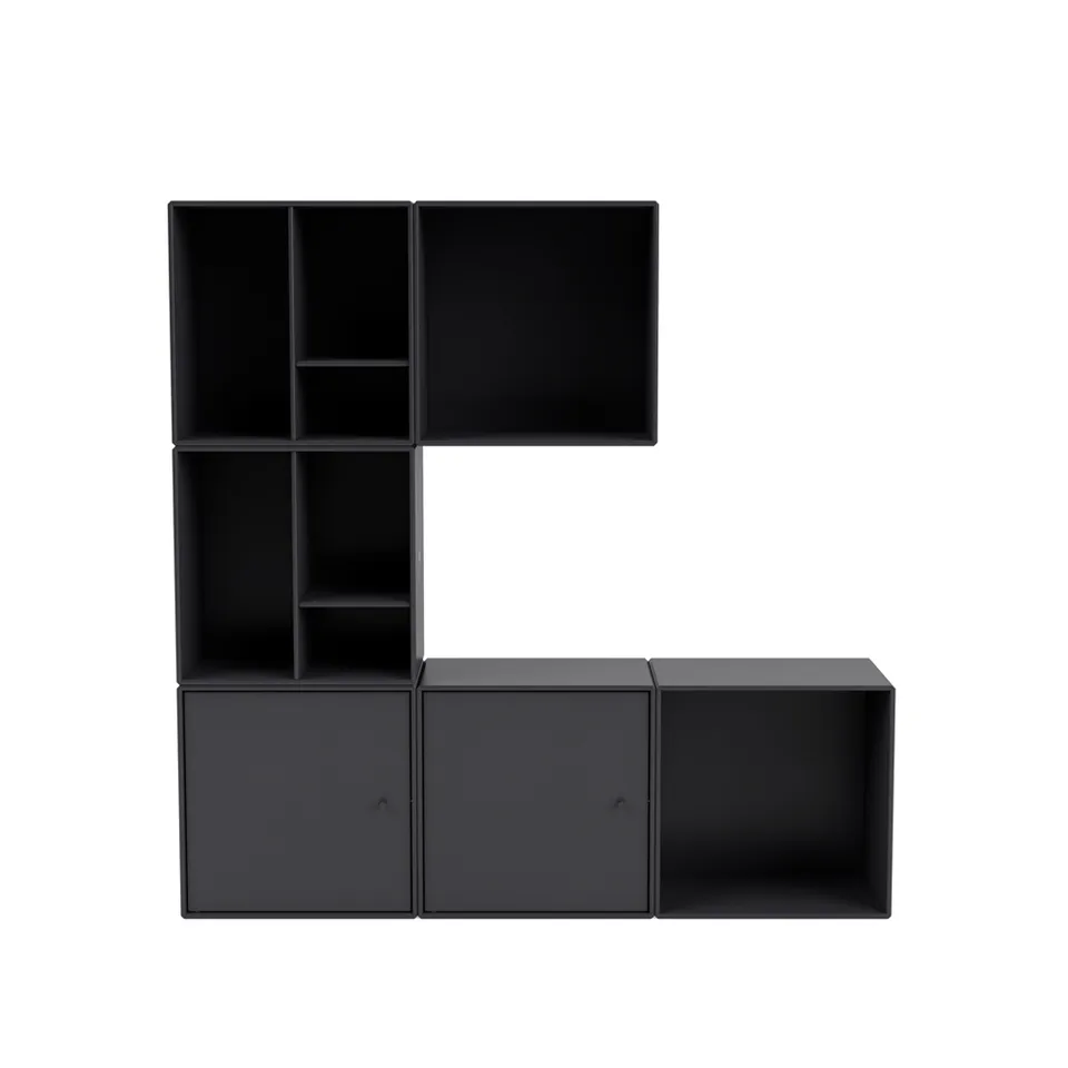 Montana Mini Regalsystem 6x2 Anthracite | Montana → NordicNest.de