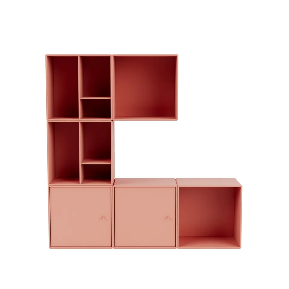 Montana Mini Regalsystem 6x2 Rhubarb | Montana → NordicNest.de
