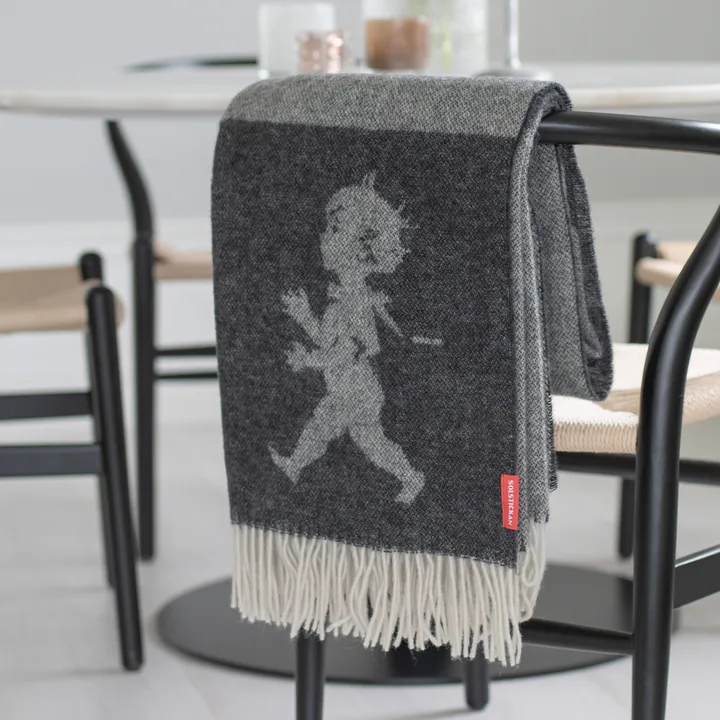Solstickan Decke Merinowolle 130 x 170 cm von Solstickan Design online ...