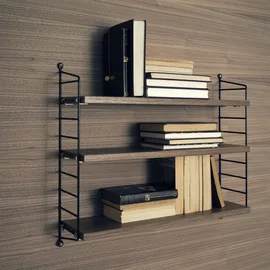 String Pocket Regal Walnuss-schwarz von String online kaufen bei ...