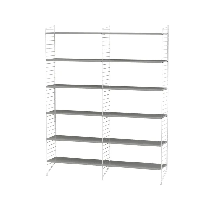 String Wohnzimmer Grau & Weiß- Kombination A | String → NordicNest.de